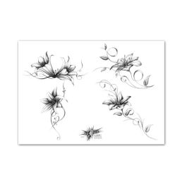 Flash Tattoo Isa Flowers Jack Ribeiro | Itc