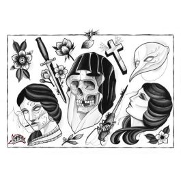 Tattoo Flash Jack Ribeiro et Loic Mesot