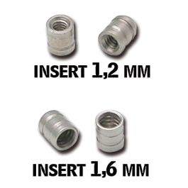 Lot d'Insert Acier avec pas de vis | Itc