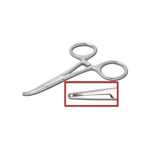 Pince clamp Inox spécial labret 1.6 longueur 12cm
