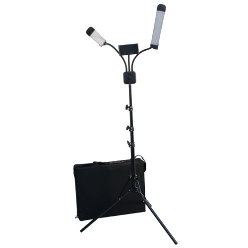 Double Lampe LED sur pied