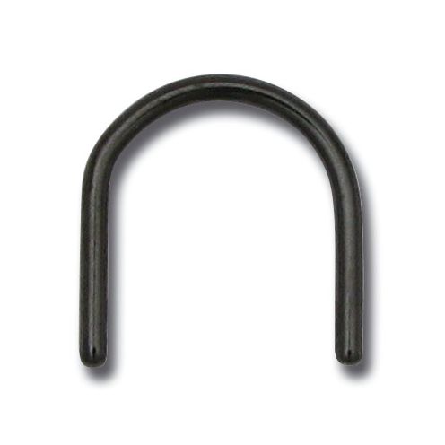 Piercing Septum Invisible Acier Noir |Itc
