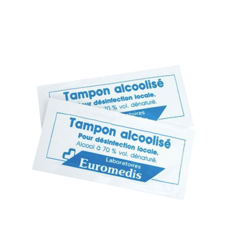 Tampon Alcoolisé 70 % | Euromedis